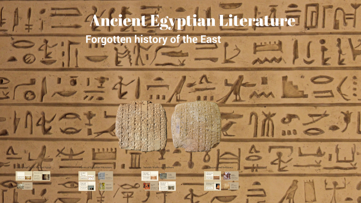 Ancient Egyptian Literature - fotgotten history of the East by Marta ...