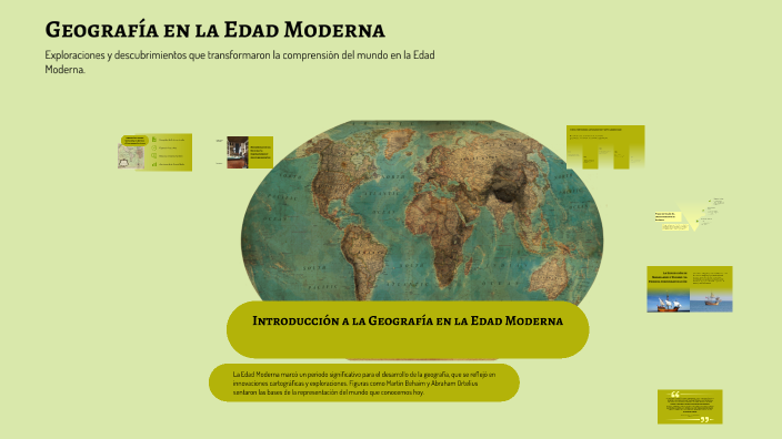 Geografía en la Edad Moderna by Belen Guzman on Prezi