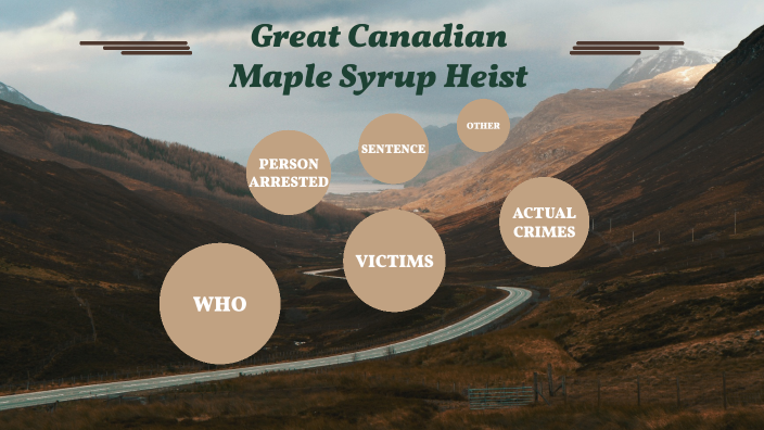 Great Canadian Maple Syrup Heist by Joshua Hymers on Prezi