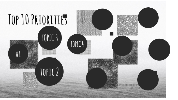 Top 10 Priorties by Ava Mau on Prezi