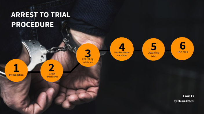 Arrest to trial flow chart by Chiara Cateni on Prezi