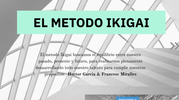 EL METOD IKIGAI by rocio pinzon on Prezi