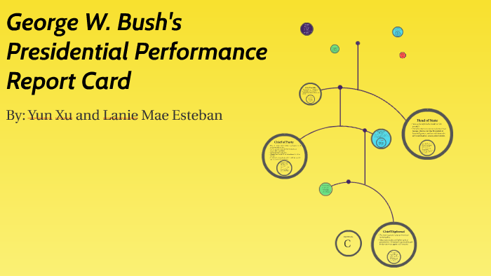 George W. Bush's Presidential Performance Report Card by Yun Xu on Prezi
