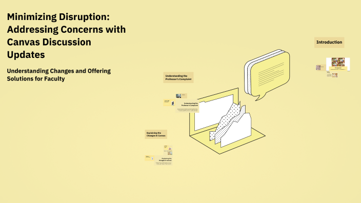 Minimizing Disruption: Addressing Concerns with Canvas Discussion ...