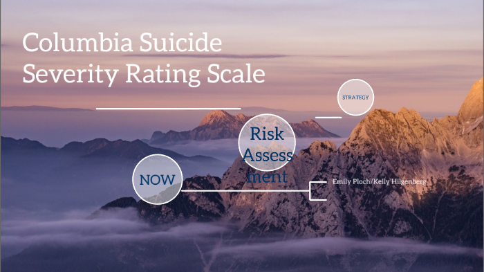 Columbia Suicide Severity Rating Scale (CSSR) by Kelly Hilgenberg on Prezi