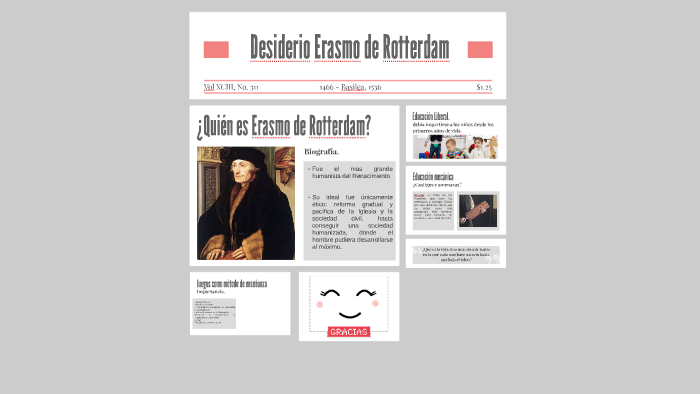 Desiderio Erasmo de Rotterdam by Alejandra Margarita Acevedo Rodriguez ...