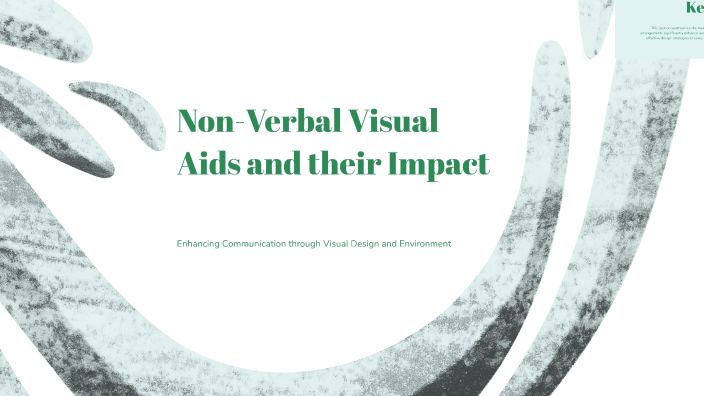 Non-Verbal Visual Aids and Their Impact by MONS DJ on Prezi