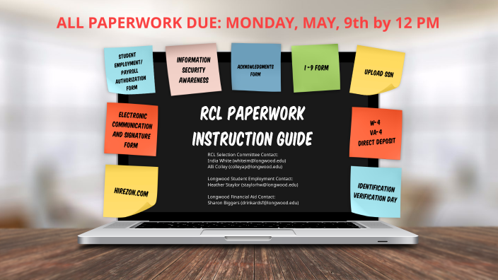 RCL Paperwork Instruction guide by India White on Prezi
