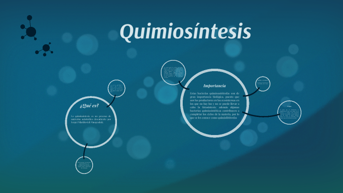 Quimiosíntesis by Luis Cisneros KENDER on Prezi