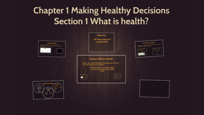 Chapter 1 Making Healthy Decisions by Ann Perdue on Prezi