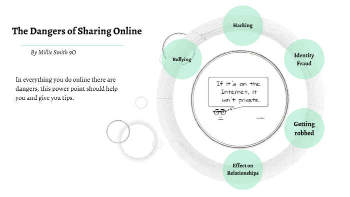 The Dangers of Sharing Online by Millie Smith on Prezi