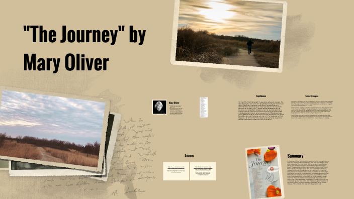"The Journey" by Mary Oliver by Caden McGehee on Prezi