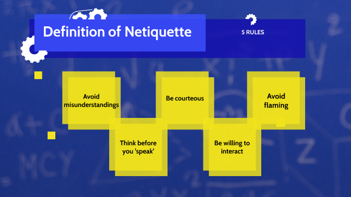 Definition of Netiquette by Rasul Mammadov on Prezi