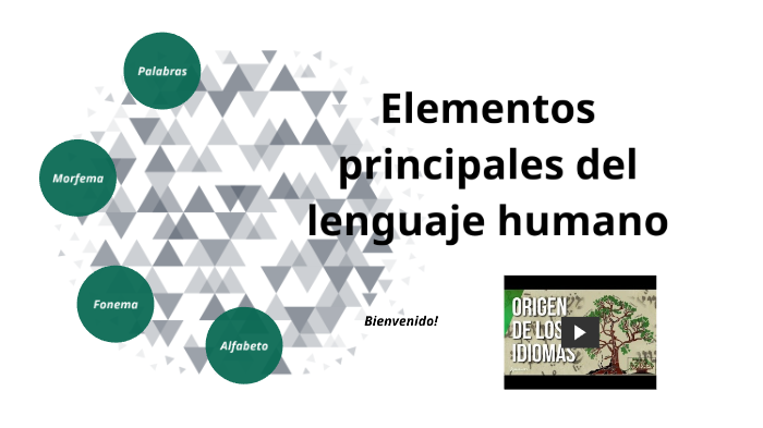 Elementos principales del lenguaje humano by antonio granados on Prezi