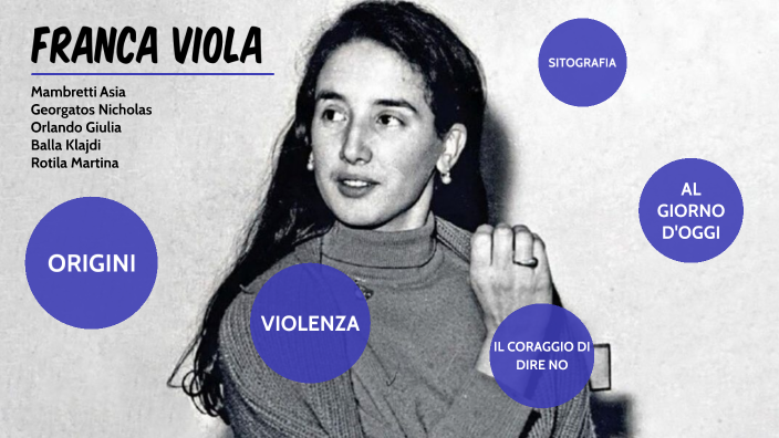 Franca Viola by martina rotila on Prezi