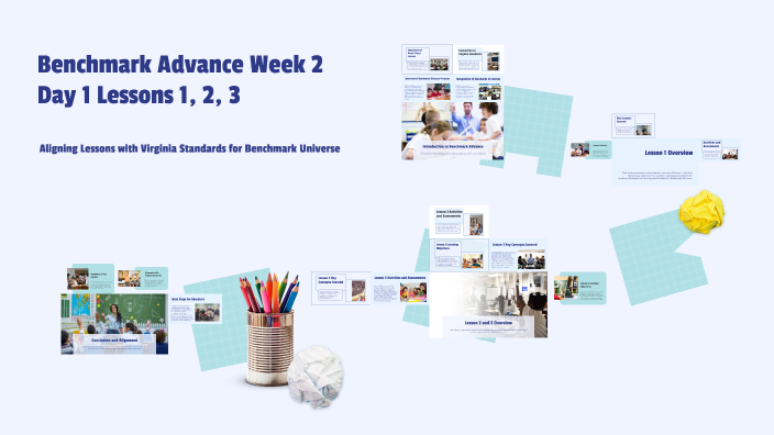 Benchmark Advance Week 2 Day 1 Lessons 1, 2, 3 by TyJuan R. Green on Prezi