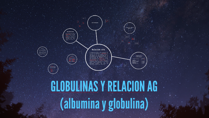 GLOBULINAS Y RELACION AG (albumina y globulina) by Zaira Martínez on Prezi