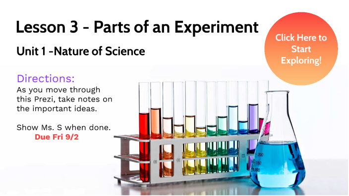 U1L3 Parts of an Experiment by Celeste Stroup on Prezi