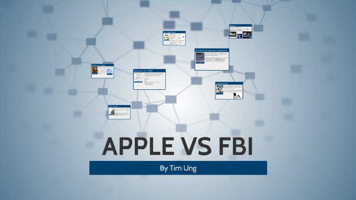 APPLE VS FBI by Totoro Rawr on Prezi