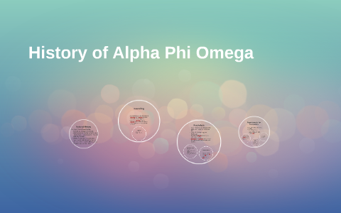 History of Alpha Phi Omega by Summer Smith on Prezi