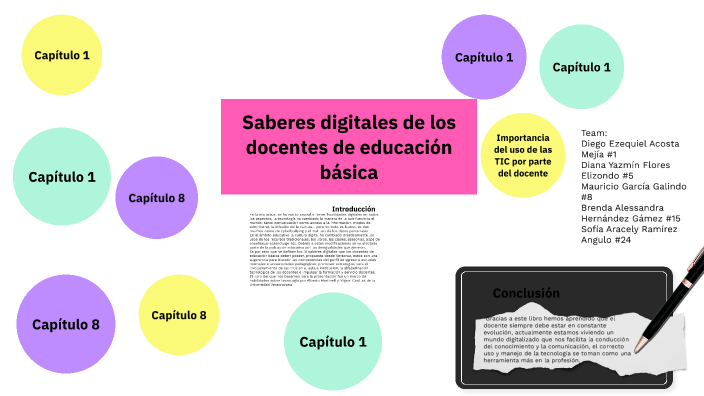 Presentación: saberes digitales de los docentes de educación básica by ...
