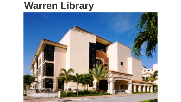Warren Library by Elizabeth Fairall on Prezi