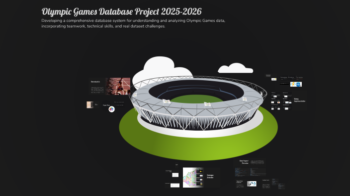 Olympic Games Database Project 2025-2026 by Mireia Barrera on Prezi