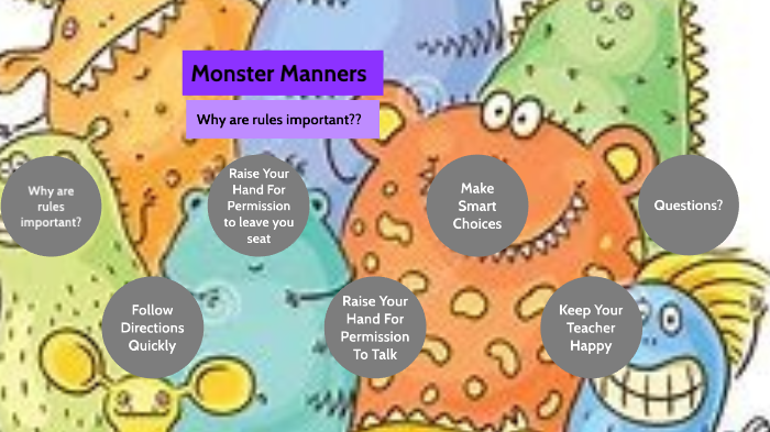 Monster Manners by Emily Miller on Prezi