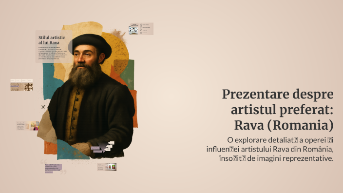 Prezentare despre artistul preferat: Rava (Romania) by Eduard Taleanu ...