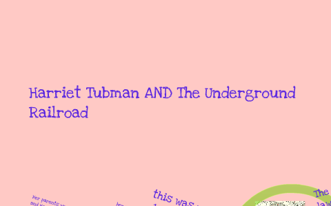 Harriet Tubman and the Underground Railroad by Kimberly Truong