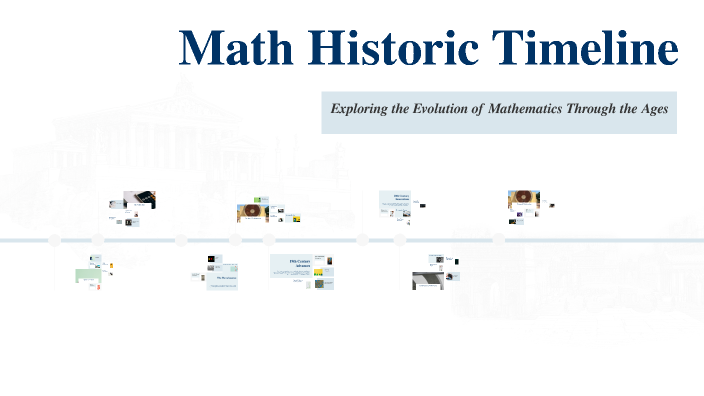 Math Historic Timeline by Barres Bohon on Prezi
