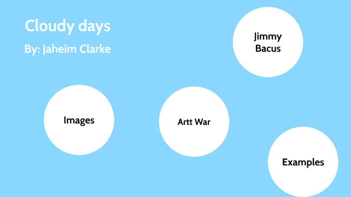 Cloudy days by Jaheim Clarke on Prezi