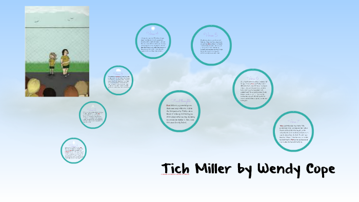 Tich Miller by Wendy Cope by Zuzanna Kwiatek on Prezi