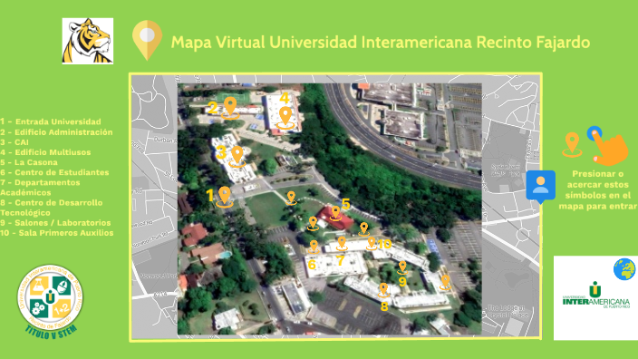 Mapa Universidad Interamericana de P.R. Recinto Fajardo by Emmanuel ...
