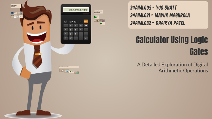 Calculator Using Logic Gates by Dhairya Patel on Prezi