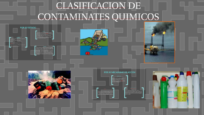 clasificacion de contaminates quimicos by zuleyma susana ibarra ...