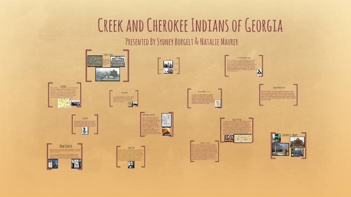 Creeks and Cherokee Indians of Georgia by Sydney B on Prezi