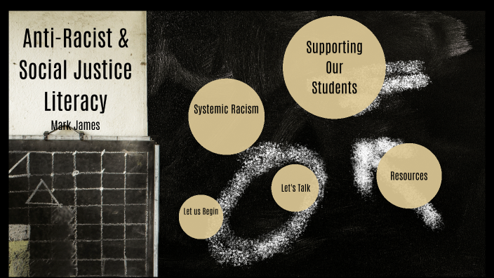Anti-Racist and Social Justice Literacy by Mark James on Prezi