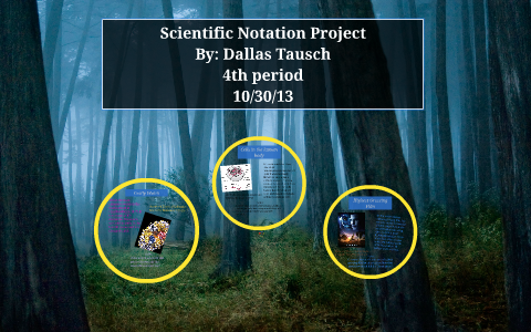 Scientific Notation Project by Dallas Tausch on Prezi