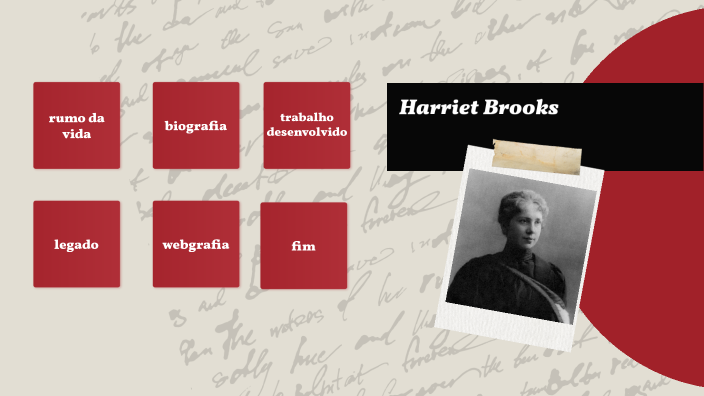 Harriet Brooks by Sara Grácio on Prezi