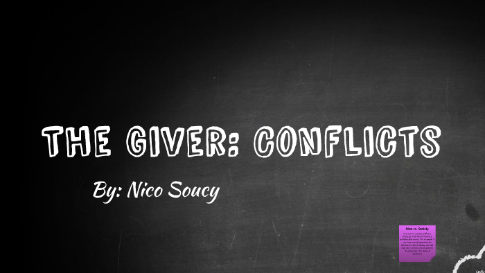 The Giver: Conflicts by Nico Soucy on Prezi