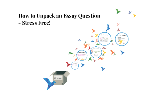How to Unpack an Essay Question - Stress Free! by Thom Stroud on Prezi