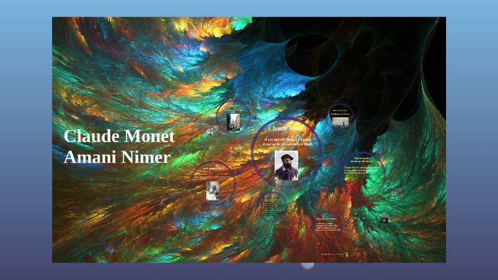 Claude Monet by amani nimer