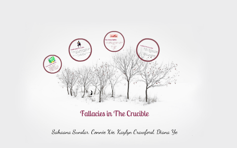 Fallacies in the Crucible by Sahaana Sundar on Prezi
