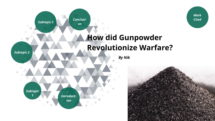 How did Gunpowder Revolutionize Warfare? by Nik Strohn on Prezi