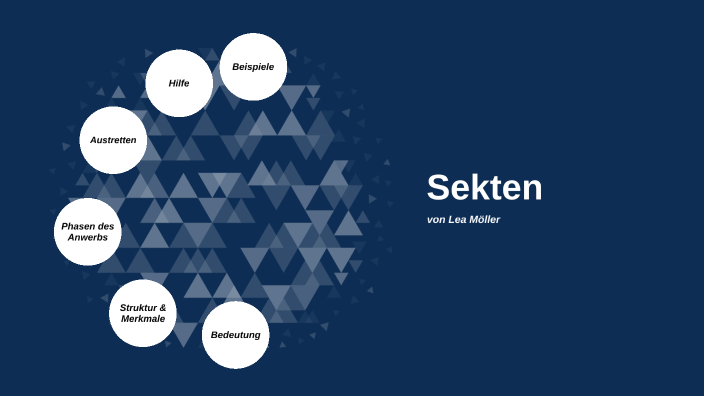 Sekten by Lea Moeller on Prezi