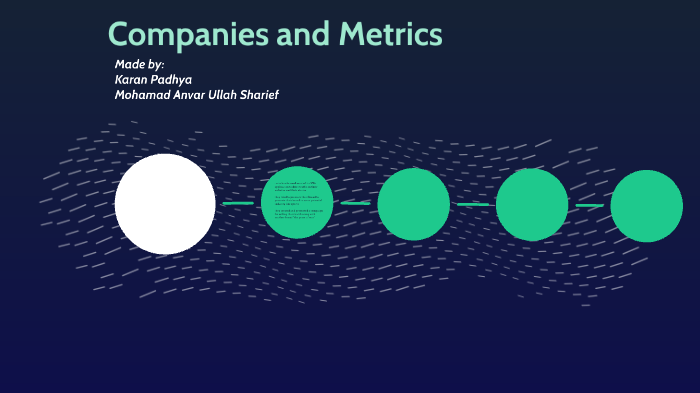 Companies and metrics by Jainee Shah on Prezi