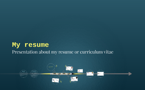 My resume by on Prezi