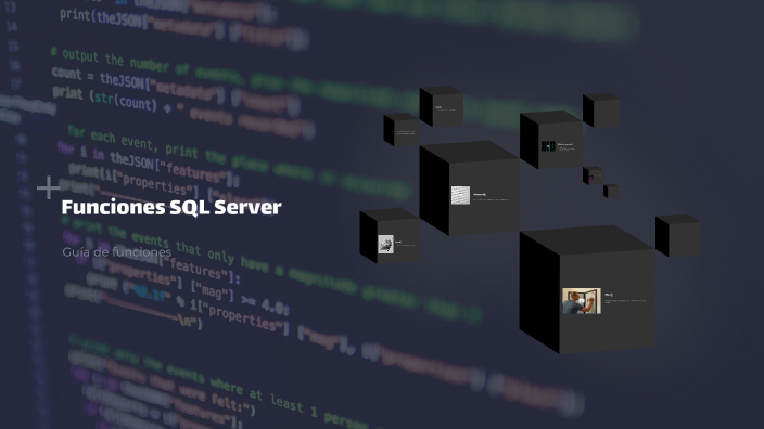 Funciones SQL Server by Kris Alva on Prezi