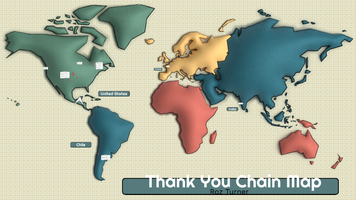 Thank You Chain Map by Roz Turner on Prezi